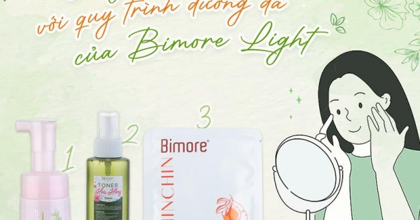 Cùng chữa lành với quy trình dưỡng da của Bimore Light